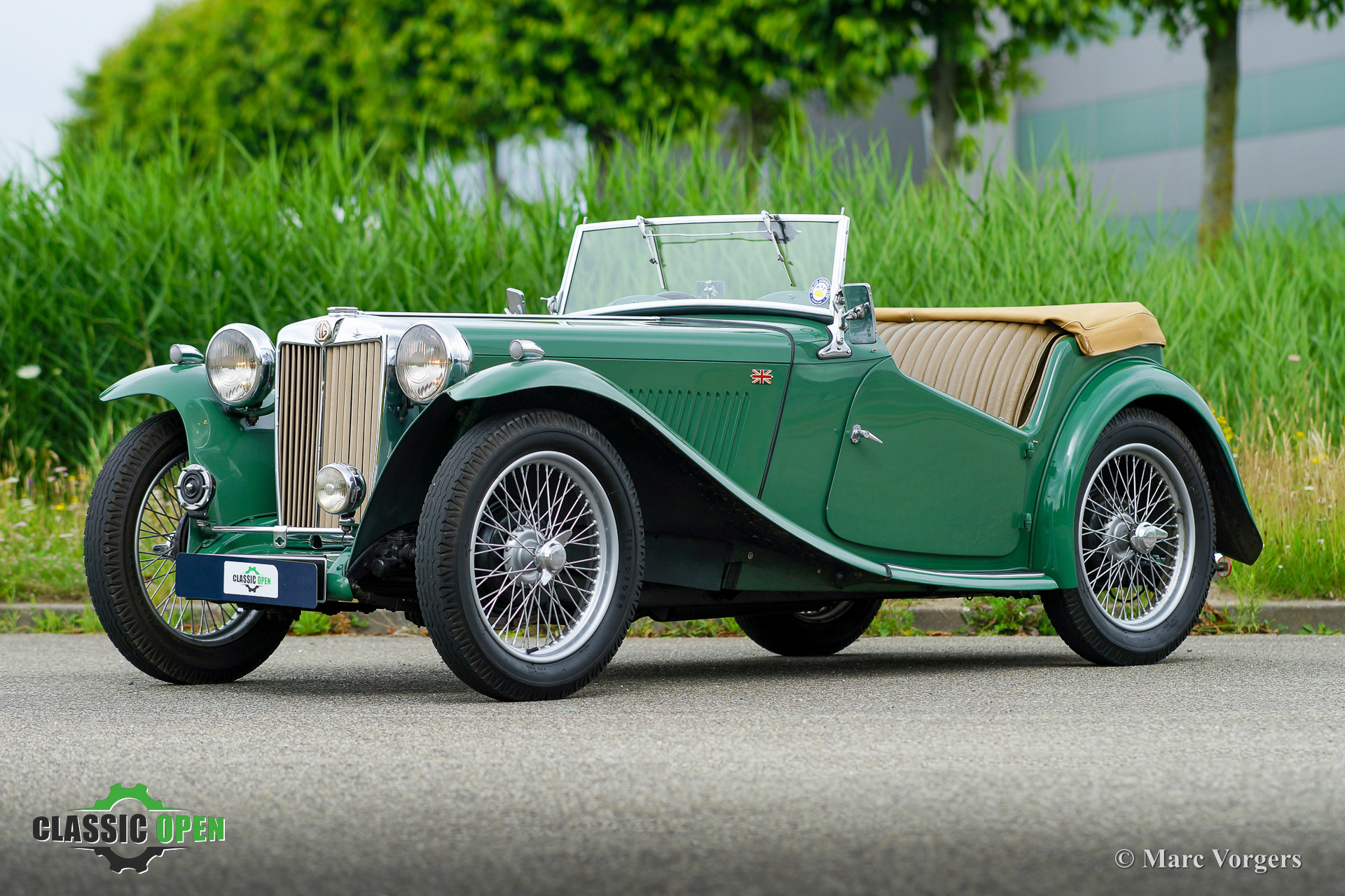 MG TC te koop — Classic Open